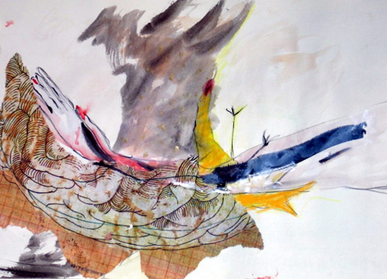 Fotowork und Zeichnungen - Ulrike Rosenbach - media artist